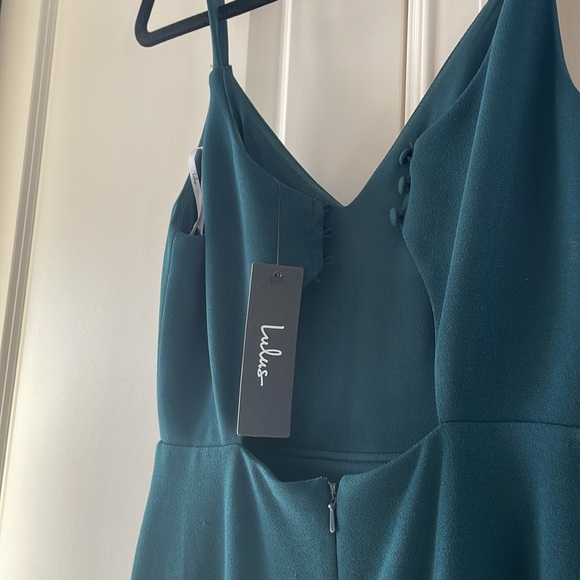 Lulus Dresses Nwt Lulus Moments Of Bliss Forest Green Backless